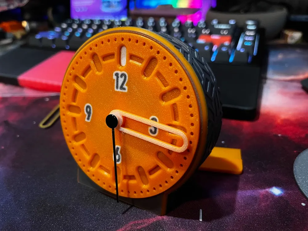Designer Clock by AskNinjaTom - MakerWorld