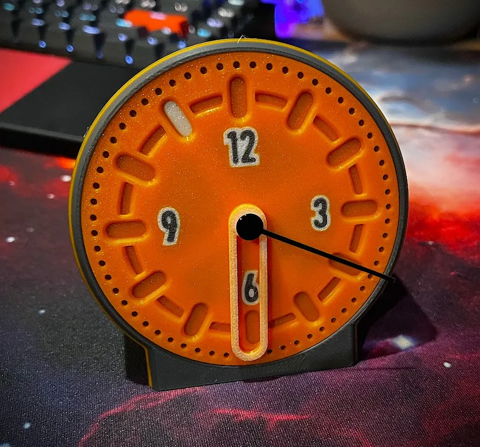 Designer Clock by AskNinjaTom MakerWorld: Download Free 3D Models
