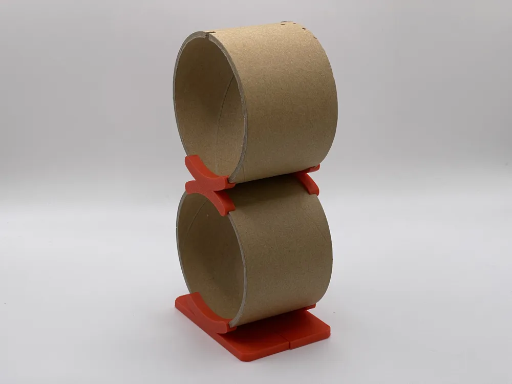 Headphone Stand - Cardboard Spools by MalcTheOracle - MakerWorld