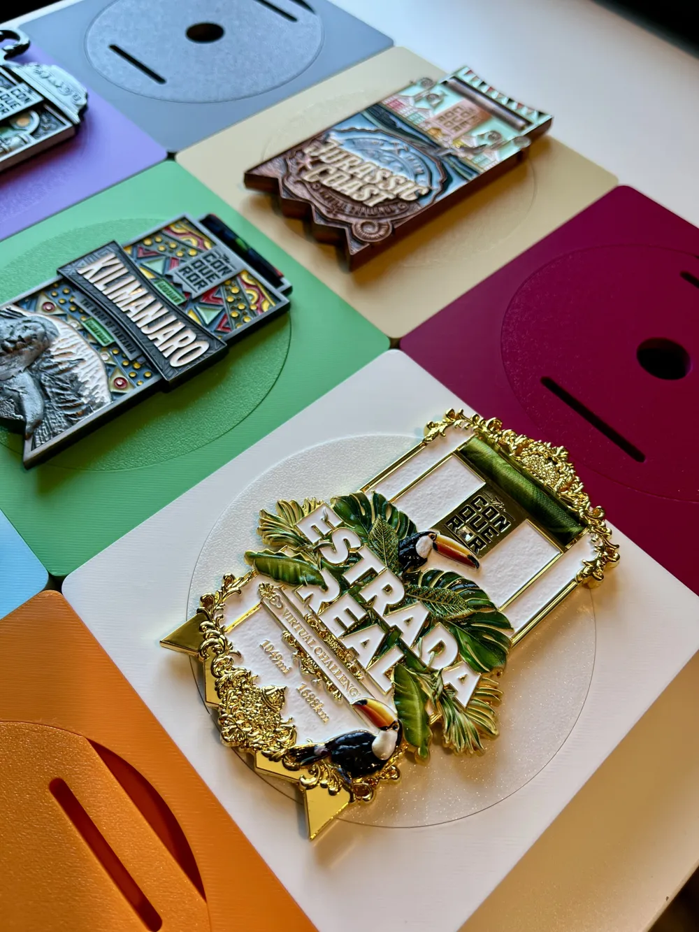 Square Medal Holders by 3DPrintingCF MakerWorld: Download Free 3D Models