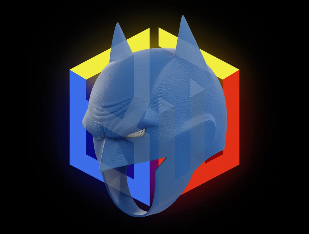 Batman Hush Textured Helmet - Free 3D Print Model - MakerWorld