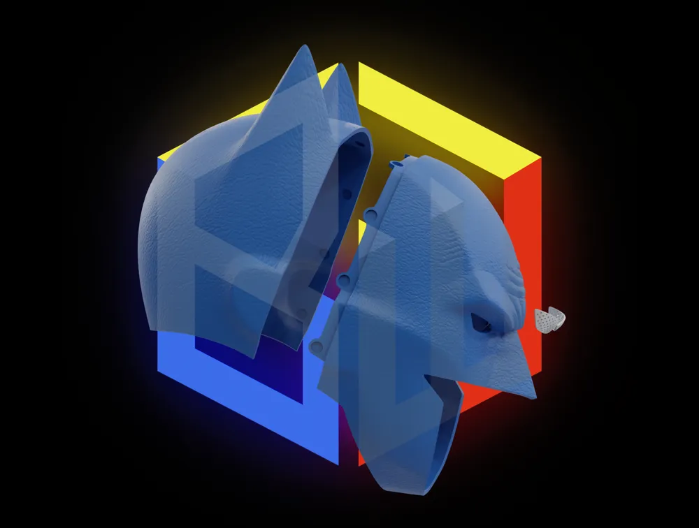 Batman Hush Textured Helmet - Free 3D Print Model - MakerWorld