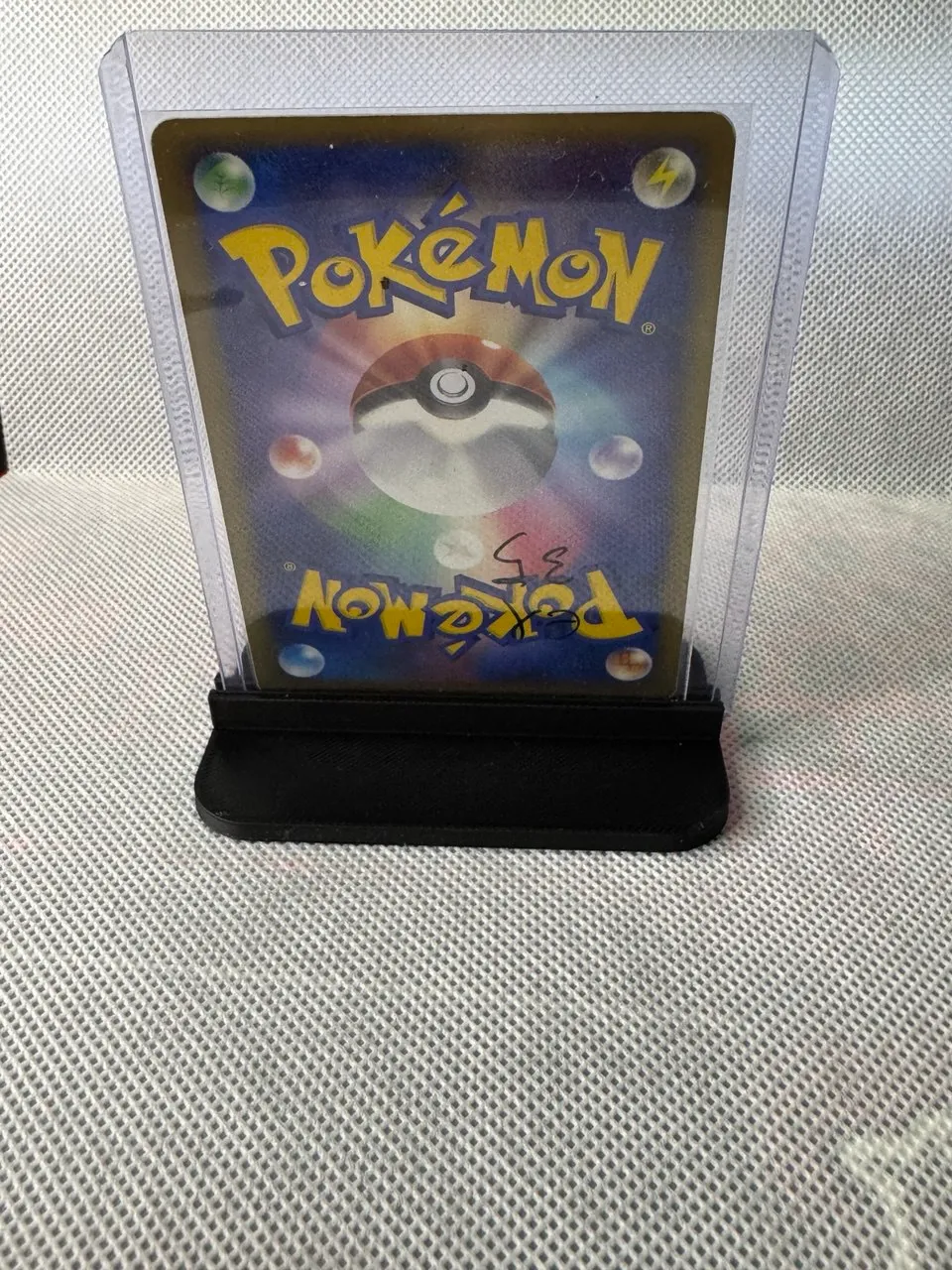 Pokemon card TopLoader Stand *CUSTOMIZABLE* by aleiccs17 - MakerWorld