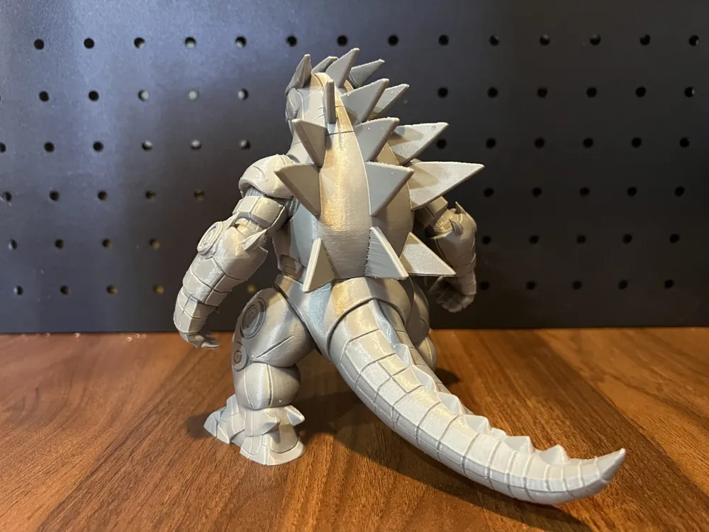 Mecha Pokemon Series: Tyranitar Full Statue - Free 3D Print Model ...