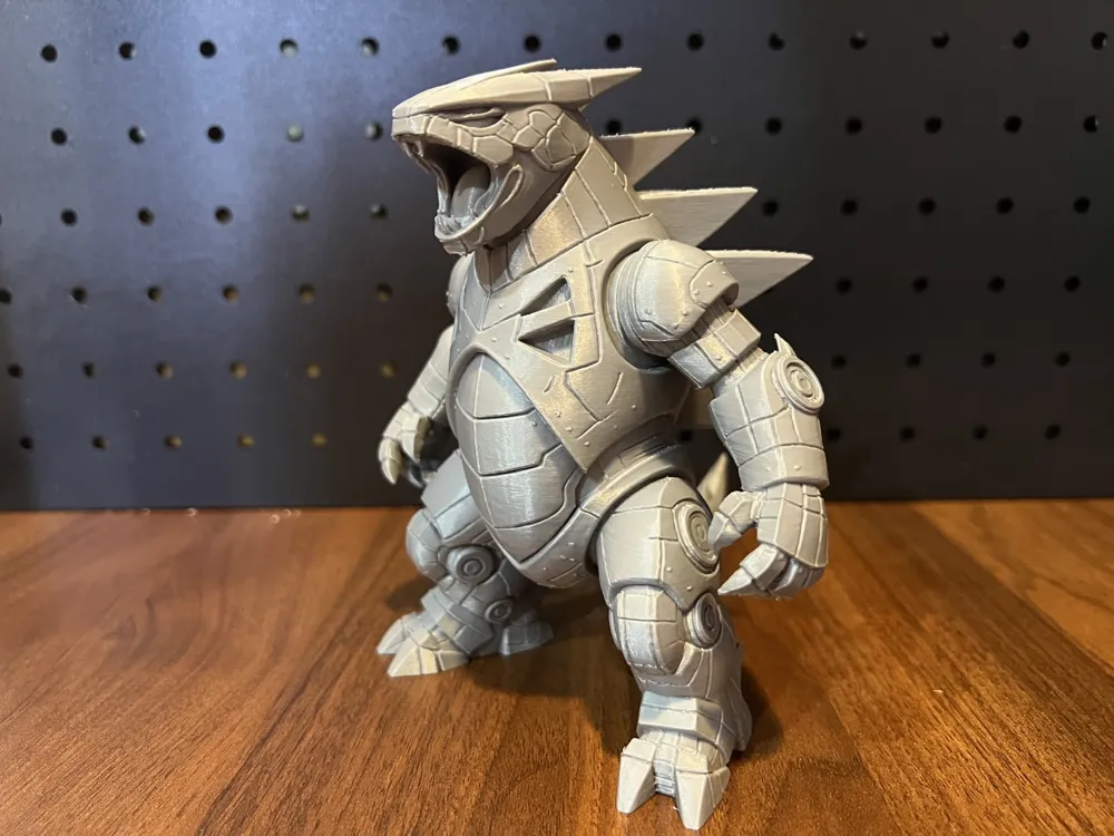 Mecha Pokemon Series: Tyranitar Full Statue - Free 3D Print Model ...