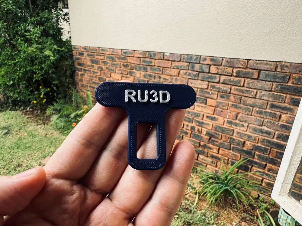 Safety Belt Clip Bypass Alarm Toyota by RU3D_Ruduan - MakerWorld