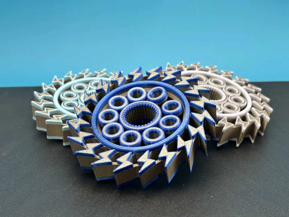 "Zeus" Heavy Duty Fidget Spinner by Sulena 3D Design MakerWorld ...