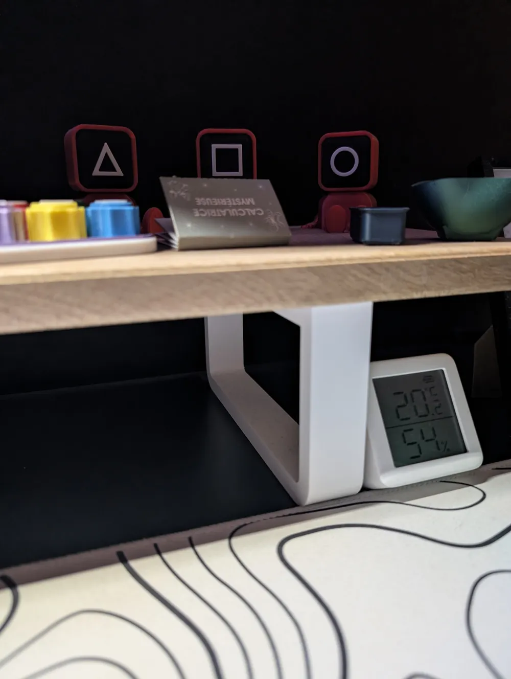 Desk shelf feet - Free 3D Print Model - MakerWorld