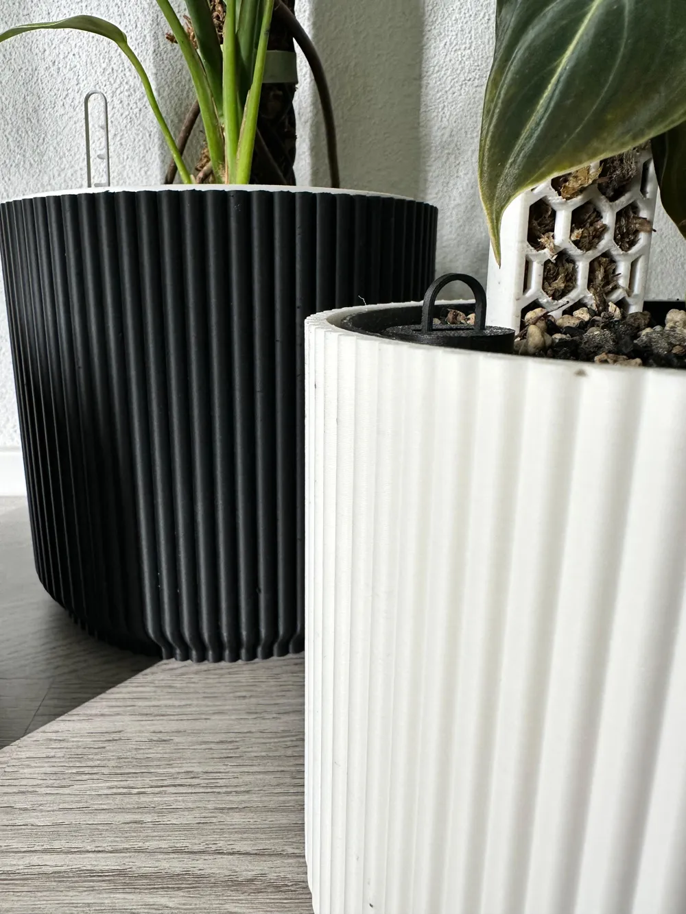 Customizable Ribbed Plant Pot - Parametric Pot - Free 3D Print Model ...