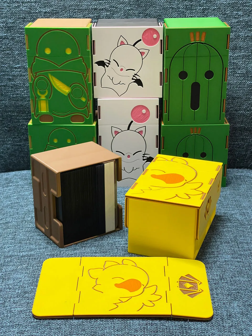 Themed Deck Boxes (MTG / Final Fantasy / Lorcana) by Nikko MakerWorld ...