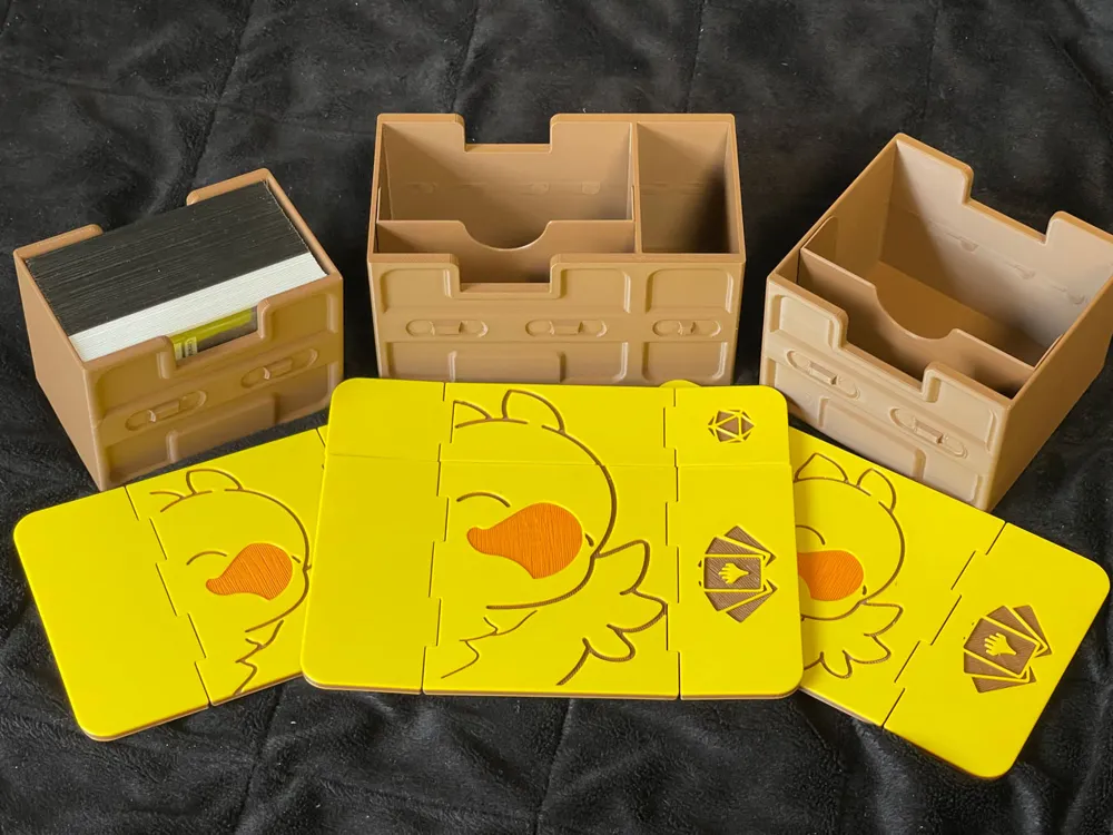 Themed Deck Boxes (MTG / Final Fantasy / Lorcana) by Nikko MakerWorld ...