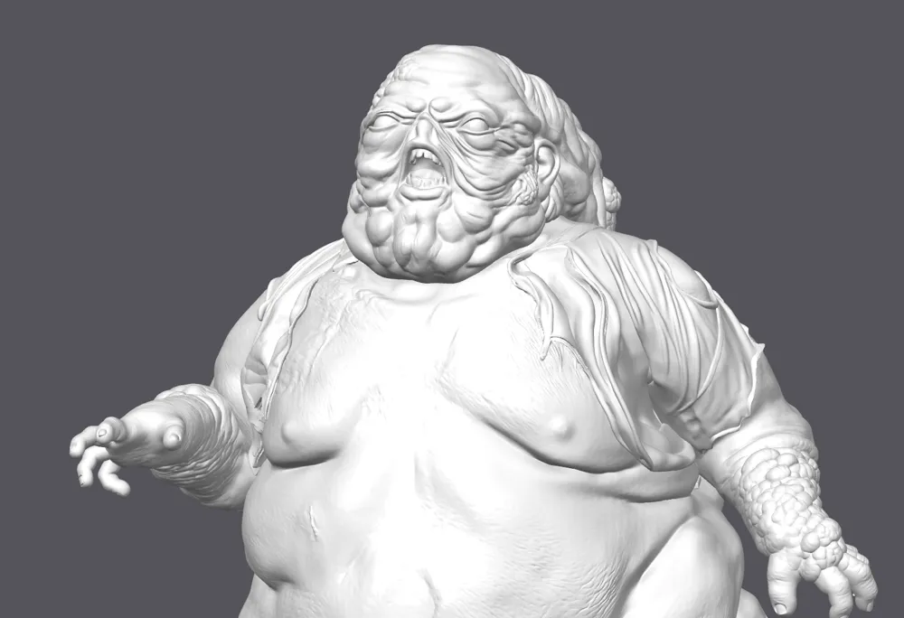 Resident Evil Requiem Chunk Model Unpainted Ver - Free 3D Print Model ...
