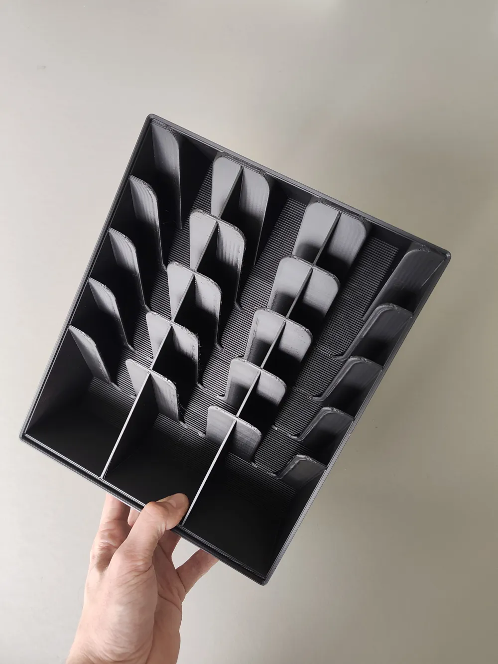 Gridfinity card sorting tray - Free 3D Print Model - MakerWorld