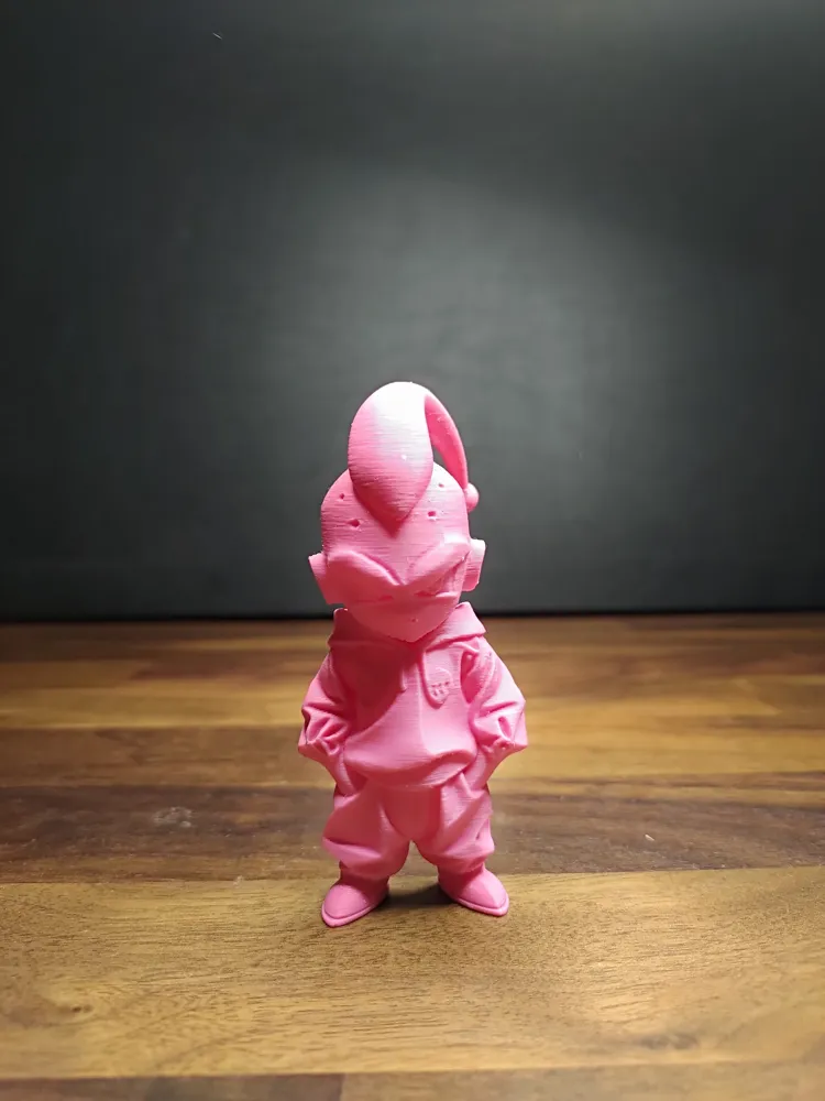 Boo Dragon Ball Collageboy Style - Free 3D Print Model - MakerWorld