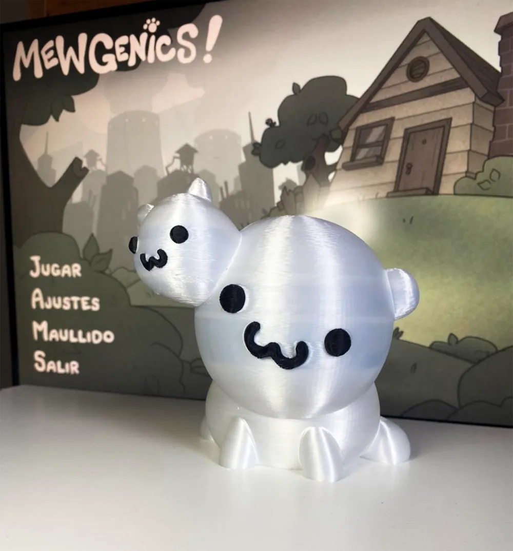 Mewgenics Cat - Stacy - Free 3D Print Model - MakerWorld