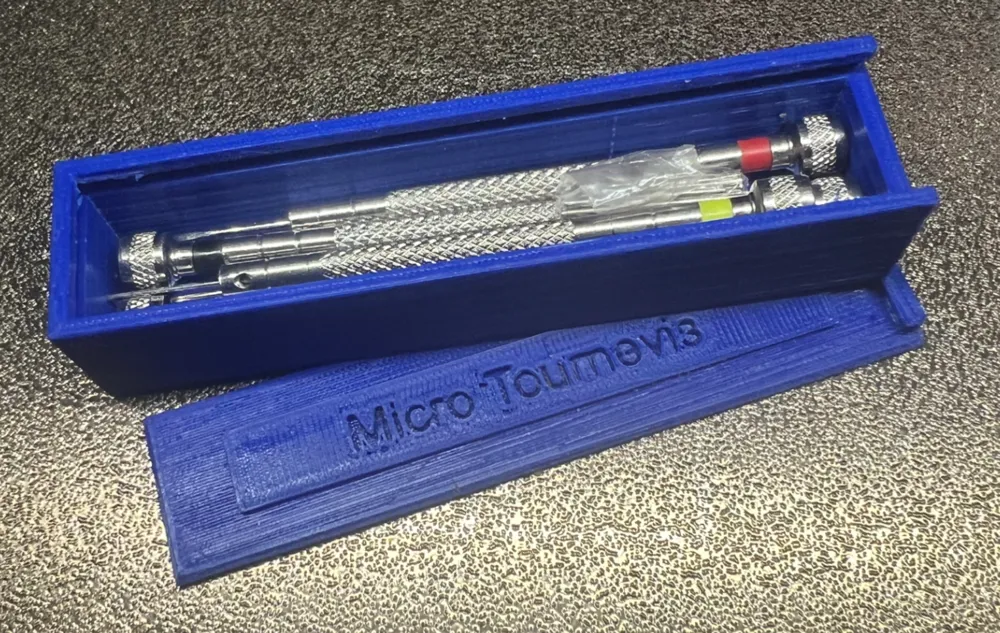 Micro Screwdriver Box by Shruhlk - MakerWorld