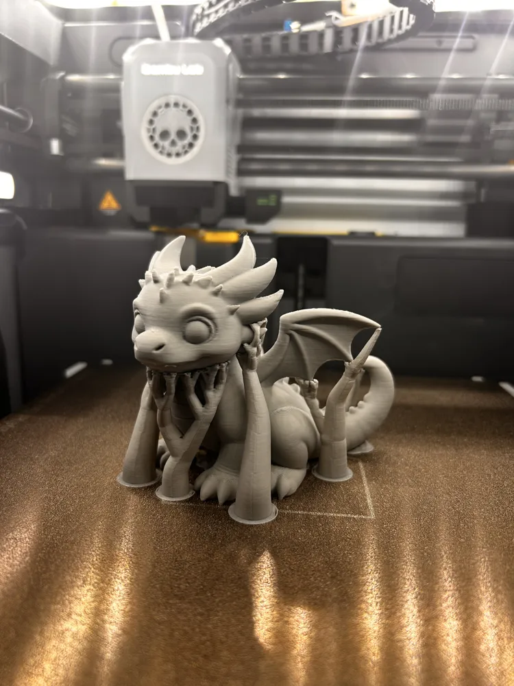 Baby Dragon - Free 3D Print Model - MakerWorld
