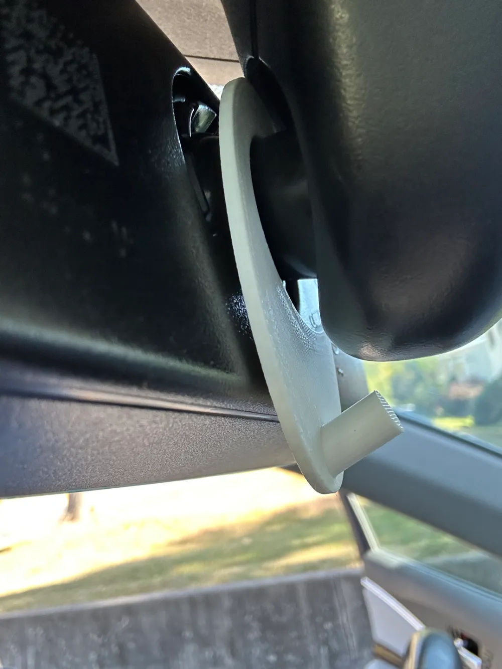 Rear View Mirror Tag Extender Hook - Improved v2 by item4me.com ...