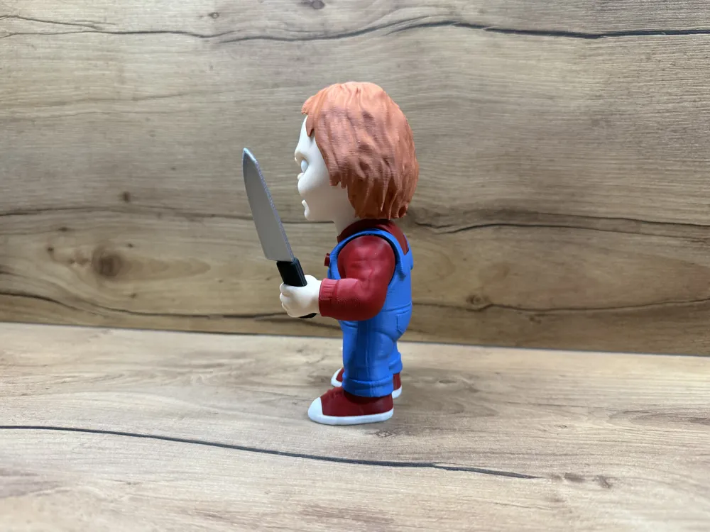 Chucky multipart no AMS - Free 3D Print Model - MakerWorld