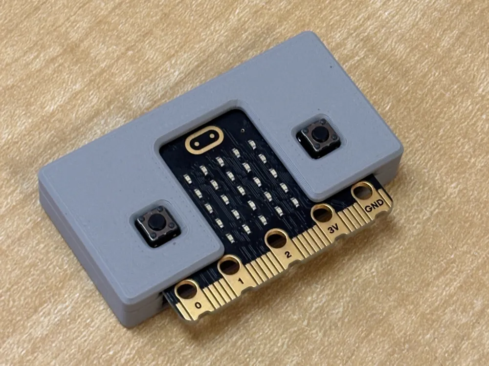 BBC MicroBit v2 Project Enclosure Case - Free 3D Print Model - MakerWorld