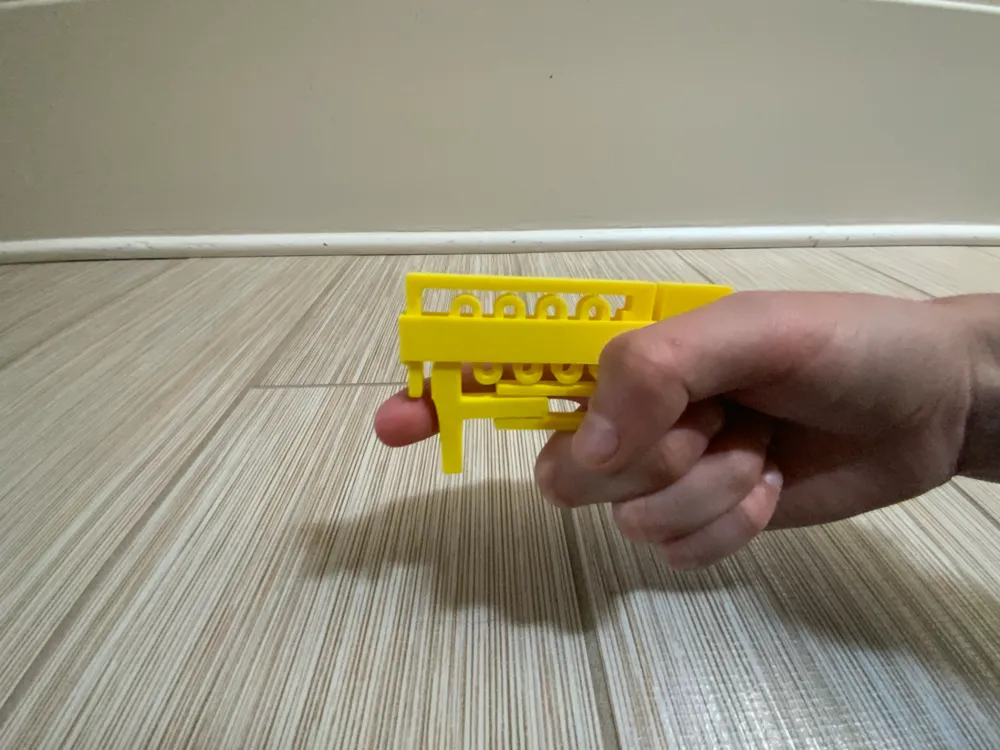 Print In Place Trigger Fidget Toy - Free 3D Print Model - MakerWorld