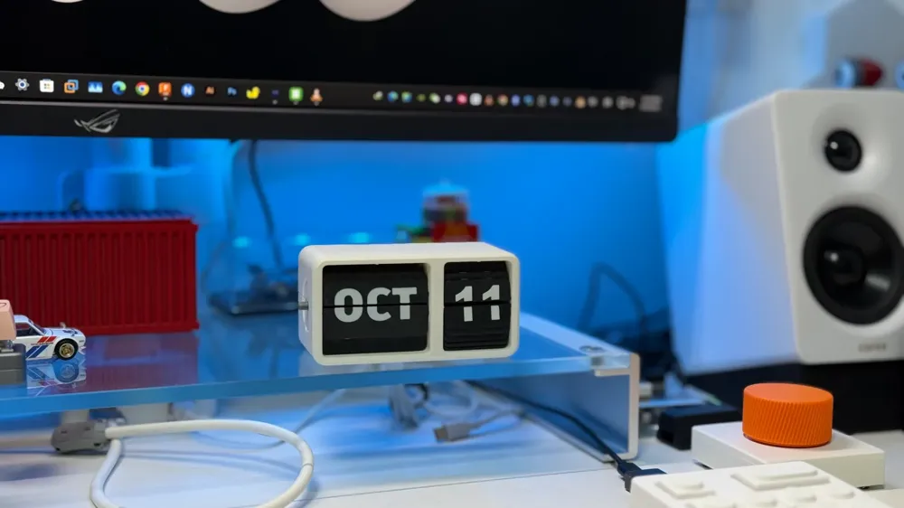 CUBE Perpetual Calendar - Free 3D Print Model - MakerWorld