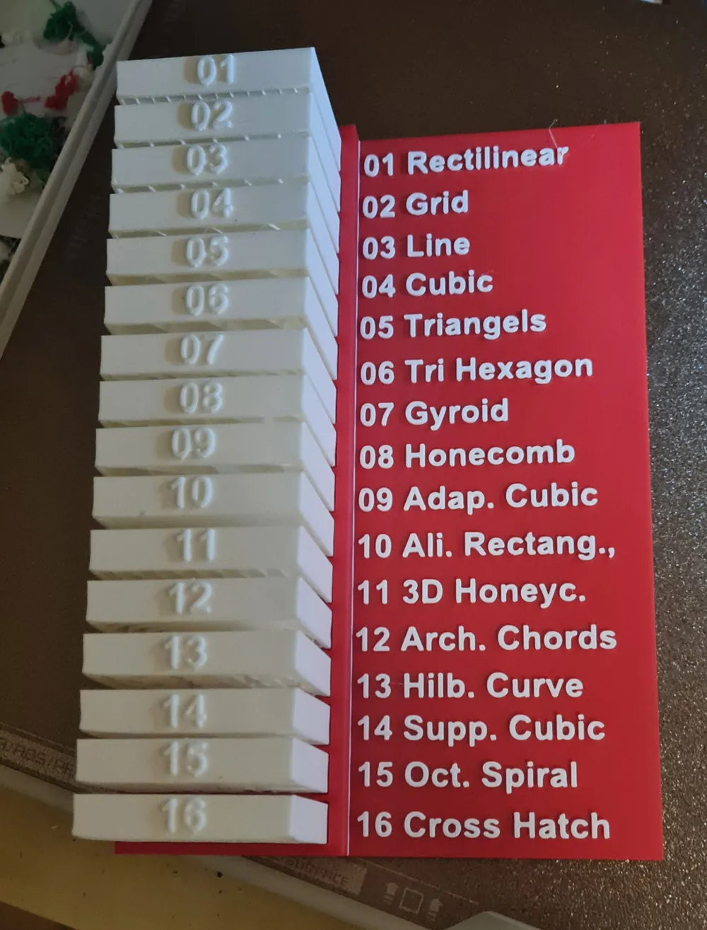 Infill samples to touch and test. by THS - MakerWorld
