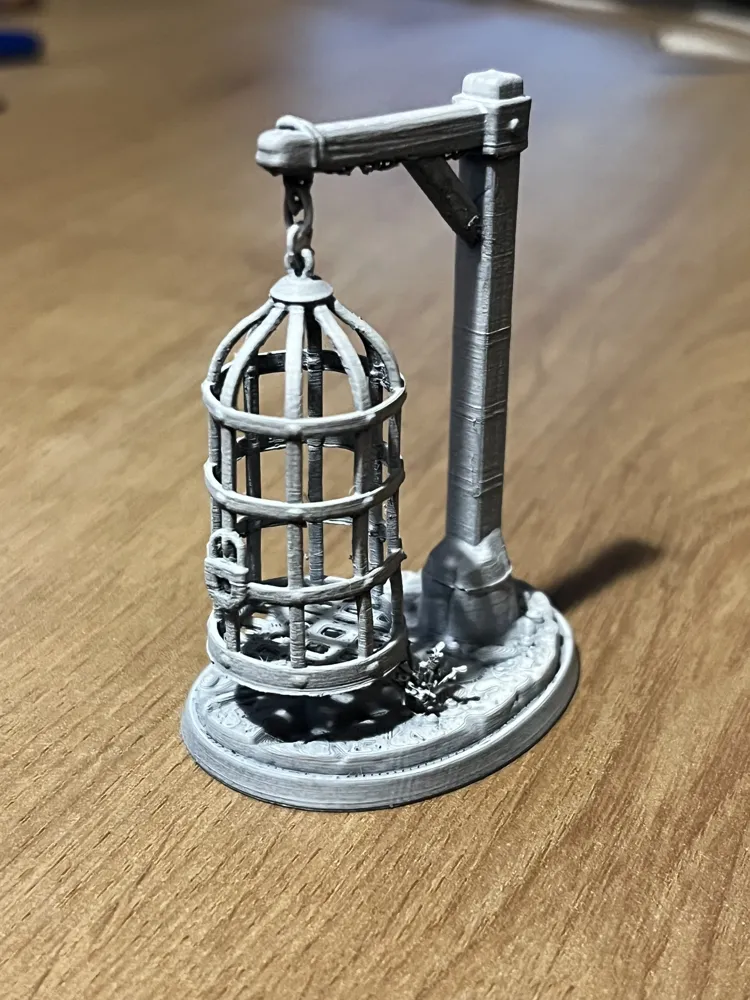 miniature cage prison dnd by lagalerylab MakerWorld: Download Free 3D ...