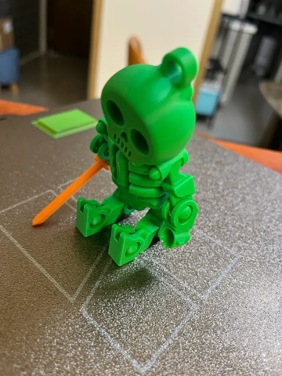 Articulated Skeleton (with Weapons, with Keychain) Remixed by kaka ...