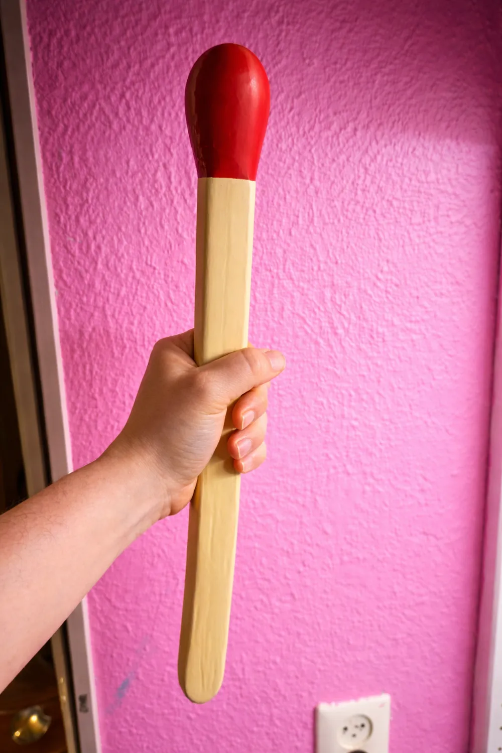 Giant Matchstick - Free 3D Print Model - MakerWorld