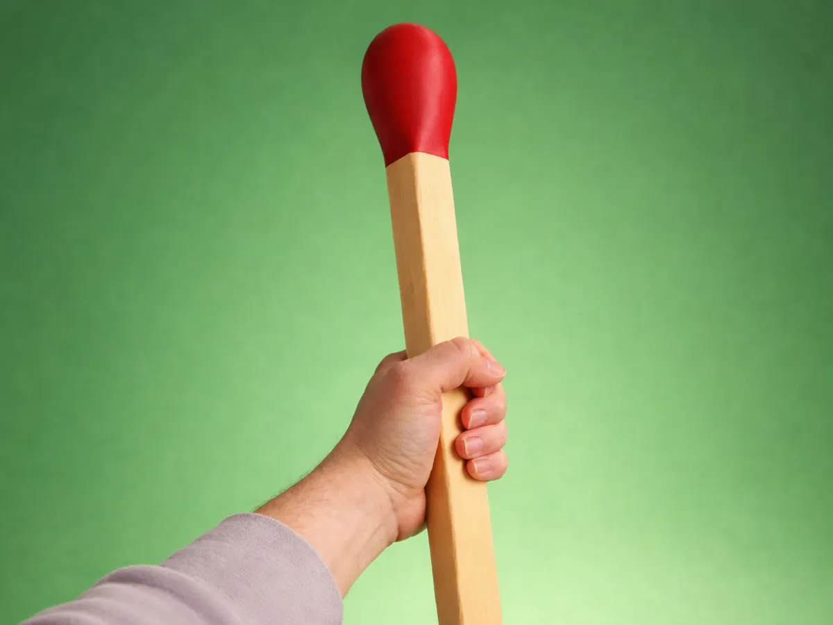 Giant Matchstick - Free 3D Print Model - MakerWorld