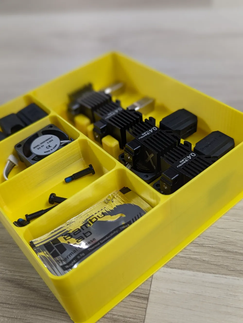 Bambu Lab X1/P1 Hotends Drawer for Ultimate Drawer System Remixed by ...