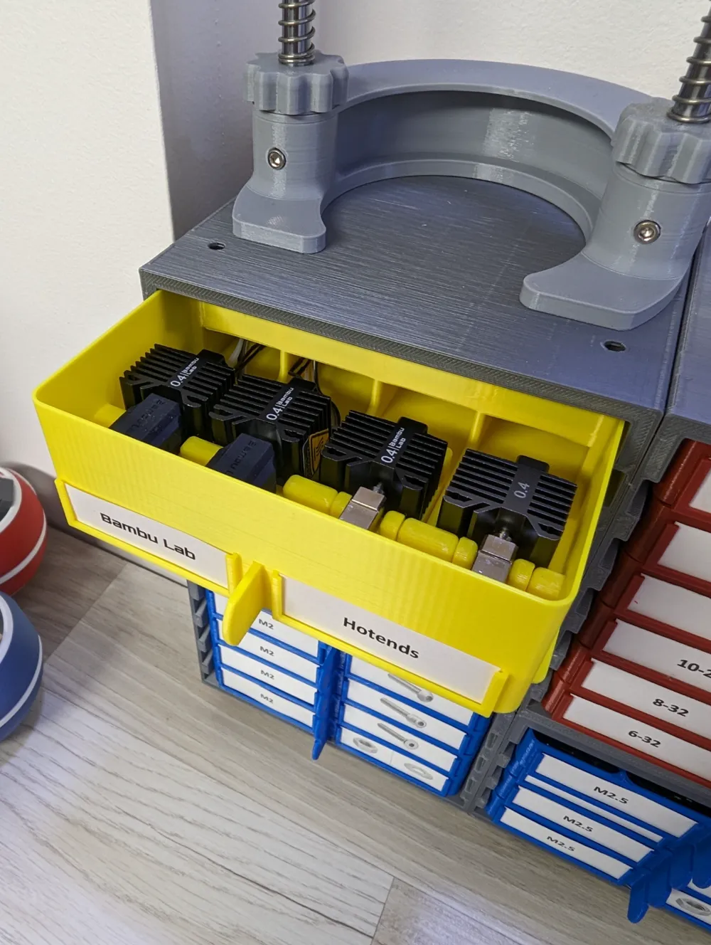 Bambu Lab X1/P1 Hotends Drawer for Ultimate Drawer System Remixed by ...
