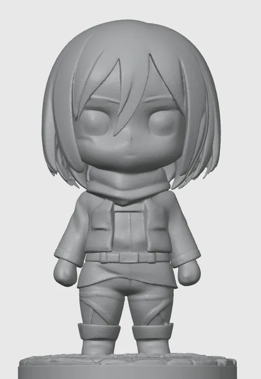 Mikasa Chibi by frapbotta MakerWorld: Download Free 3D Models