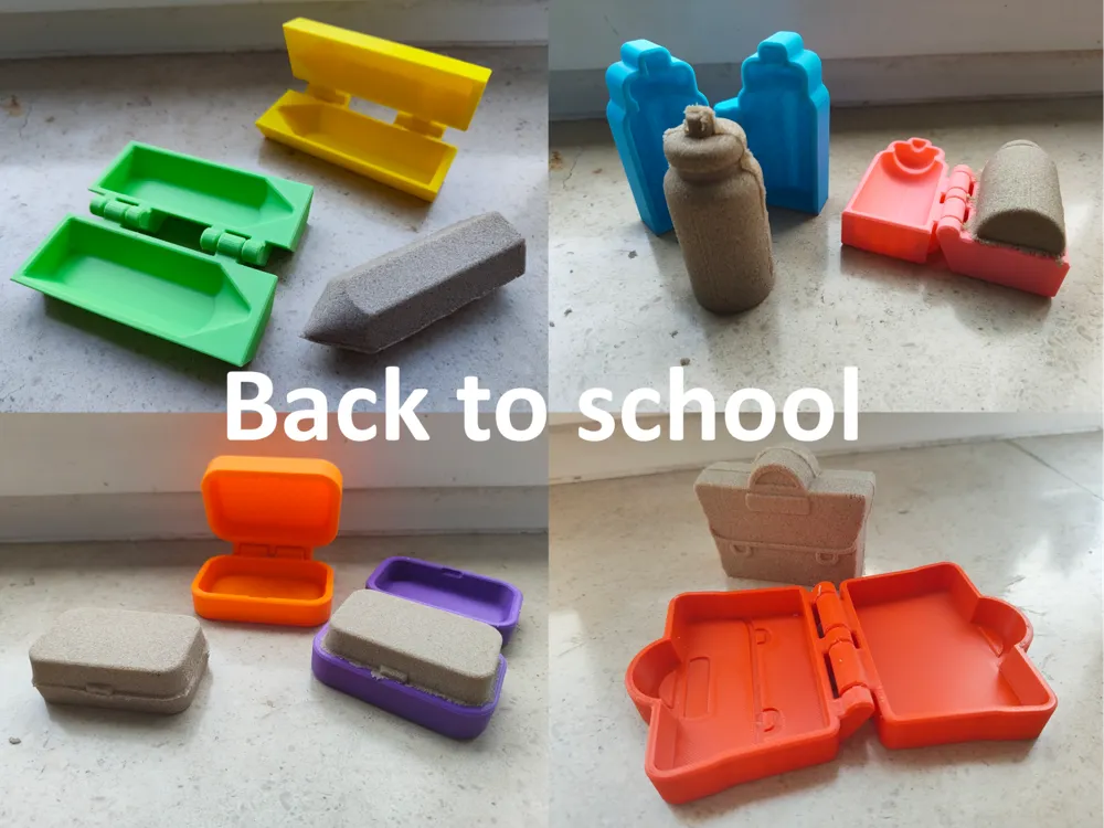 Back to school molds (Print-in-place) by Educational 3d games MakerWorld: Download Free 3D Models