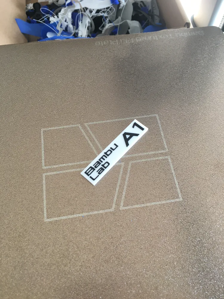 Bambu lab A1 label (no AMS needed) by 3D printer guy MakerWorld ...