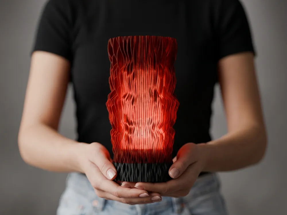 Bambu Lamp Kit Organic Lamp. MH001 Light - Free 3D Print Model - MakerWorld