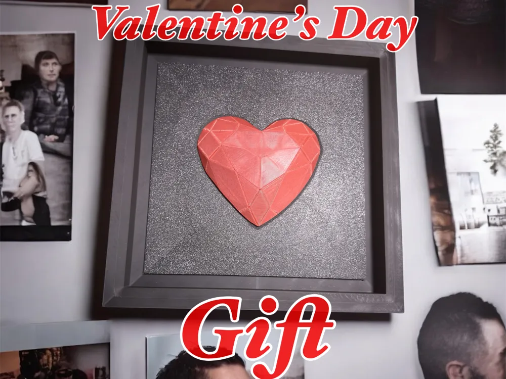 Valentine’s Day Decor & Gift - Free 3D Print Model - MakerWorld