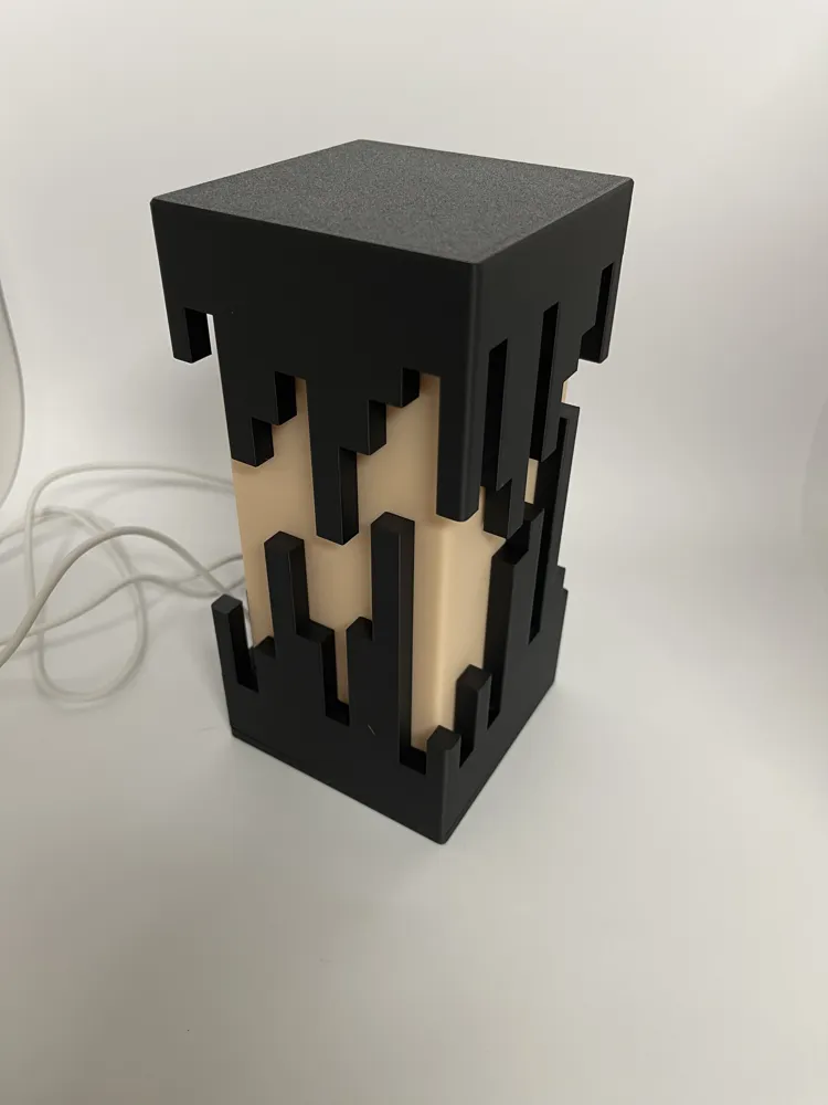 Minecraft Style Lamp - Free 3D Print Model - MakerWorld