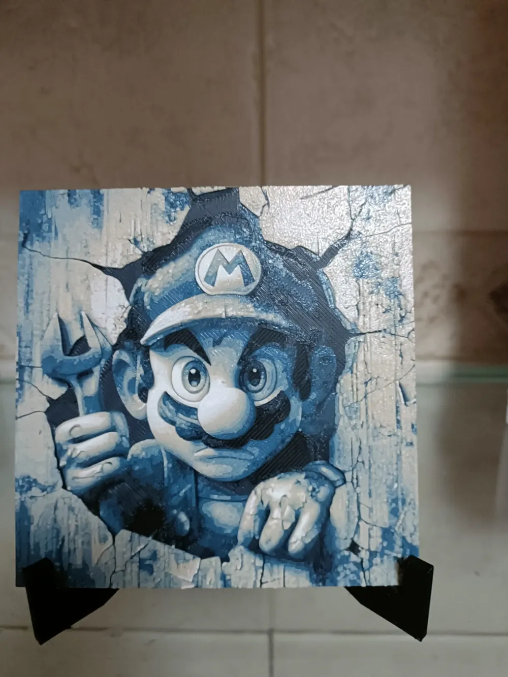 Super Mario Breaking Wall by sduppleganger - MakerWorld