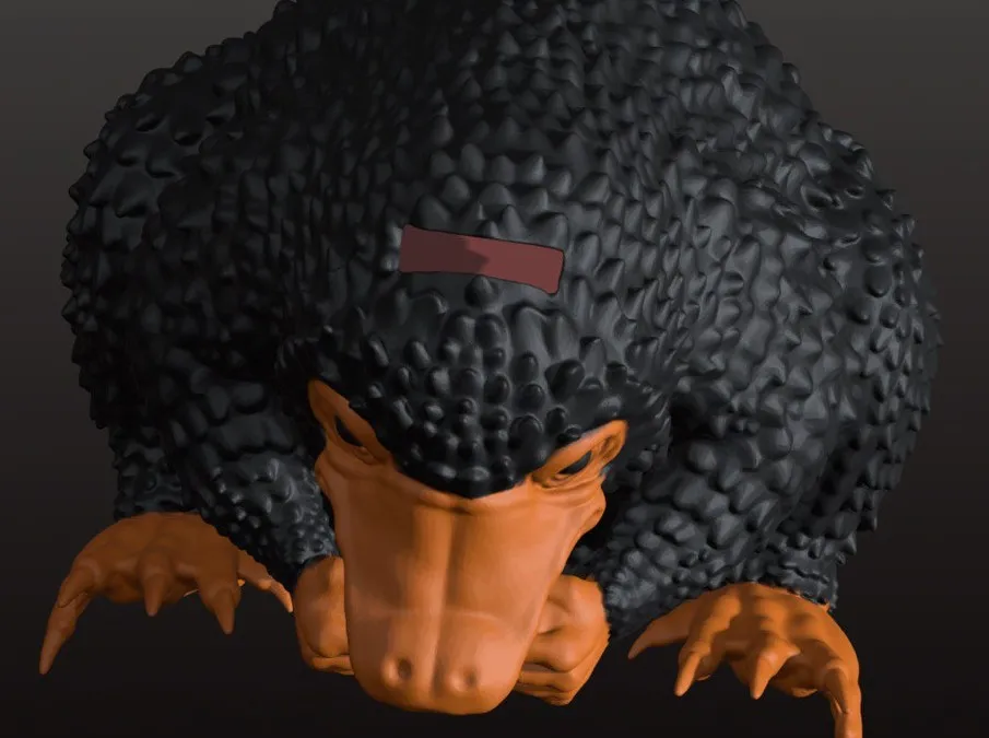 Snuffleupagus Piggy Bank - Niffler Money Box - Free 3D Print Model ...