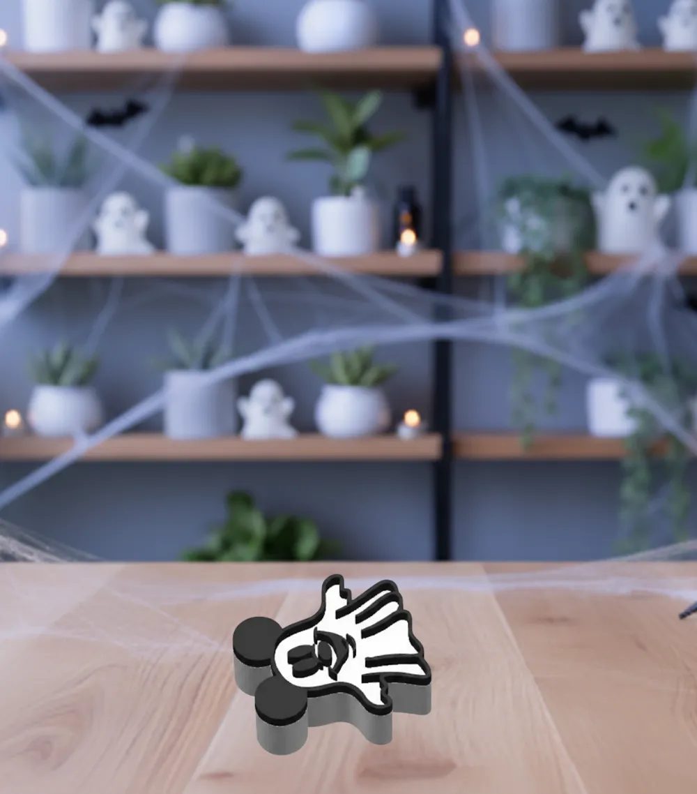 Mickey Ghost Straw Topper by DisneyBoy23 MakerWorld: Download Free 3D ...