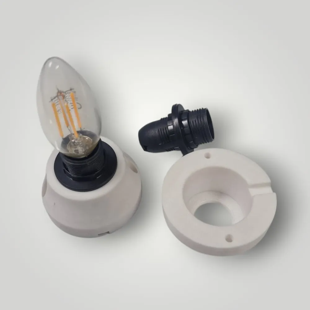 E14 EU Socket Riser for Custom Lighting by Bleyweert - MakerWorld