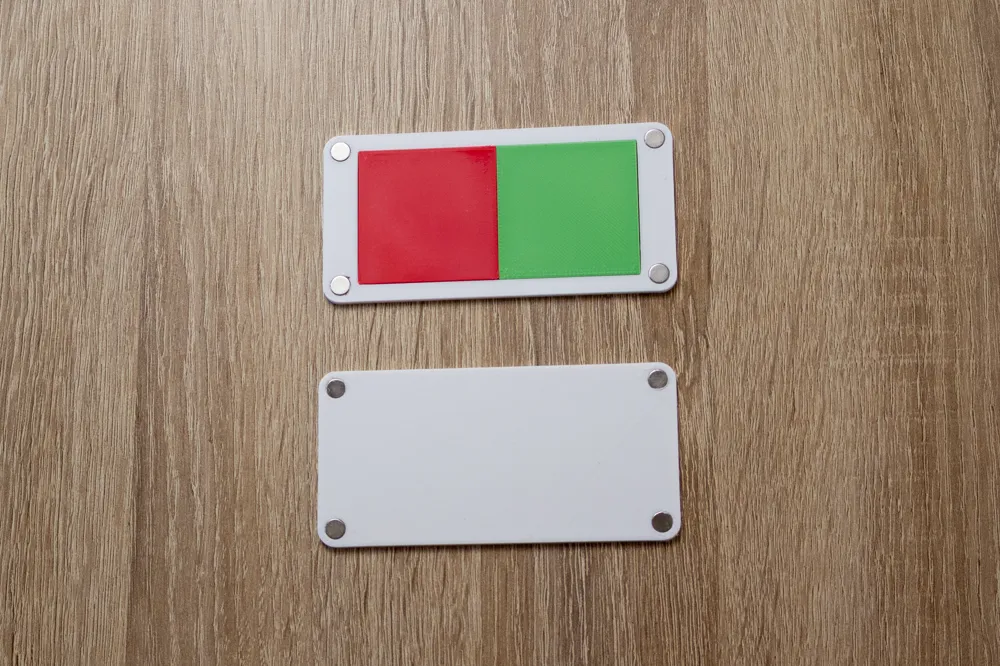 Dishwasher status slider, magnetic by Kroopniock - MakerWorld