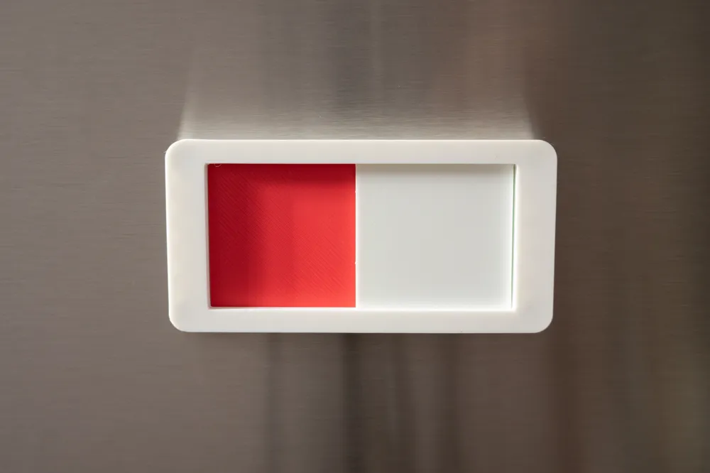 Dishwasher status slider, magnetic by Kroopniock - MakerWorld