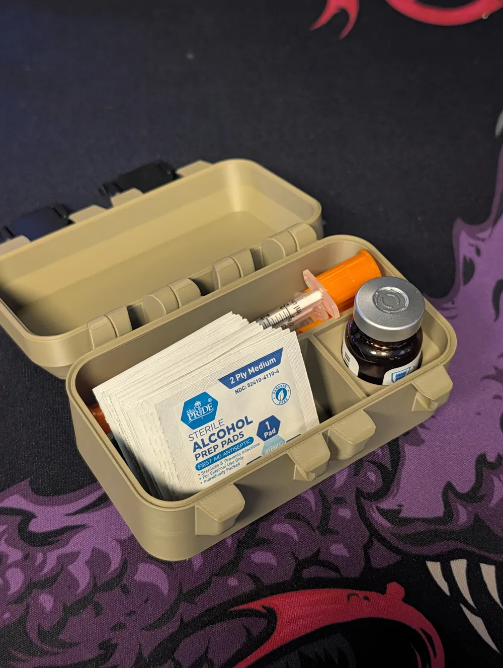 Travel Case: TRT / Insulin / Peptide - Free 3D Print Model - MakerWorld