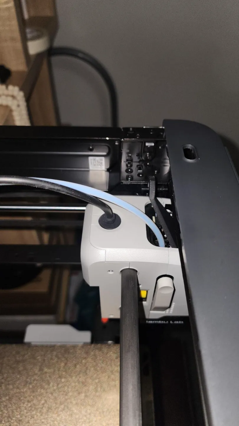 Bambu Lab P1P Permanent Tool Head Cover Hanger by AmaanV - MakerWorld