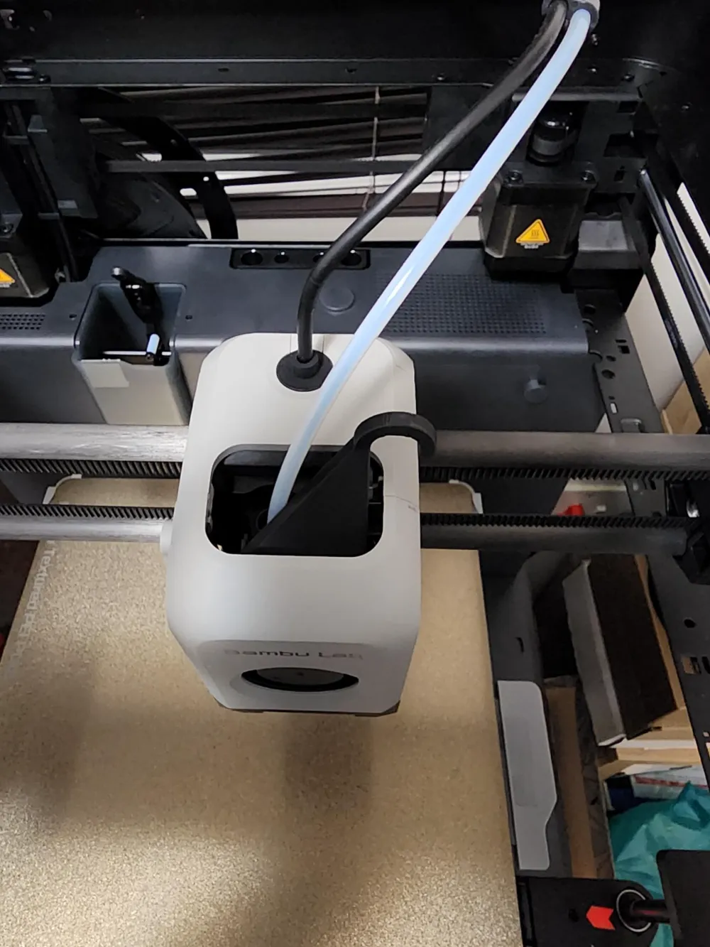 Bambu Lab P1P Permanent Tool Head Cover Hanger by AmaanV - MakerWorld