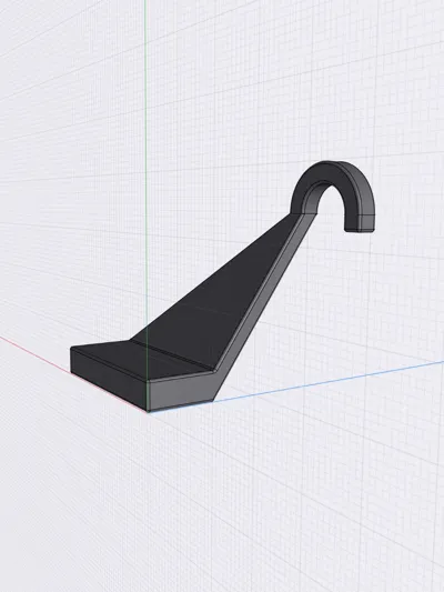 Bambu Lab P1P Permanent Tool Head Cover Hanger by AmaanV - MakerWorld