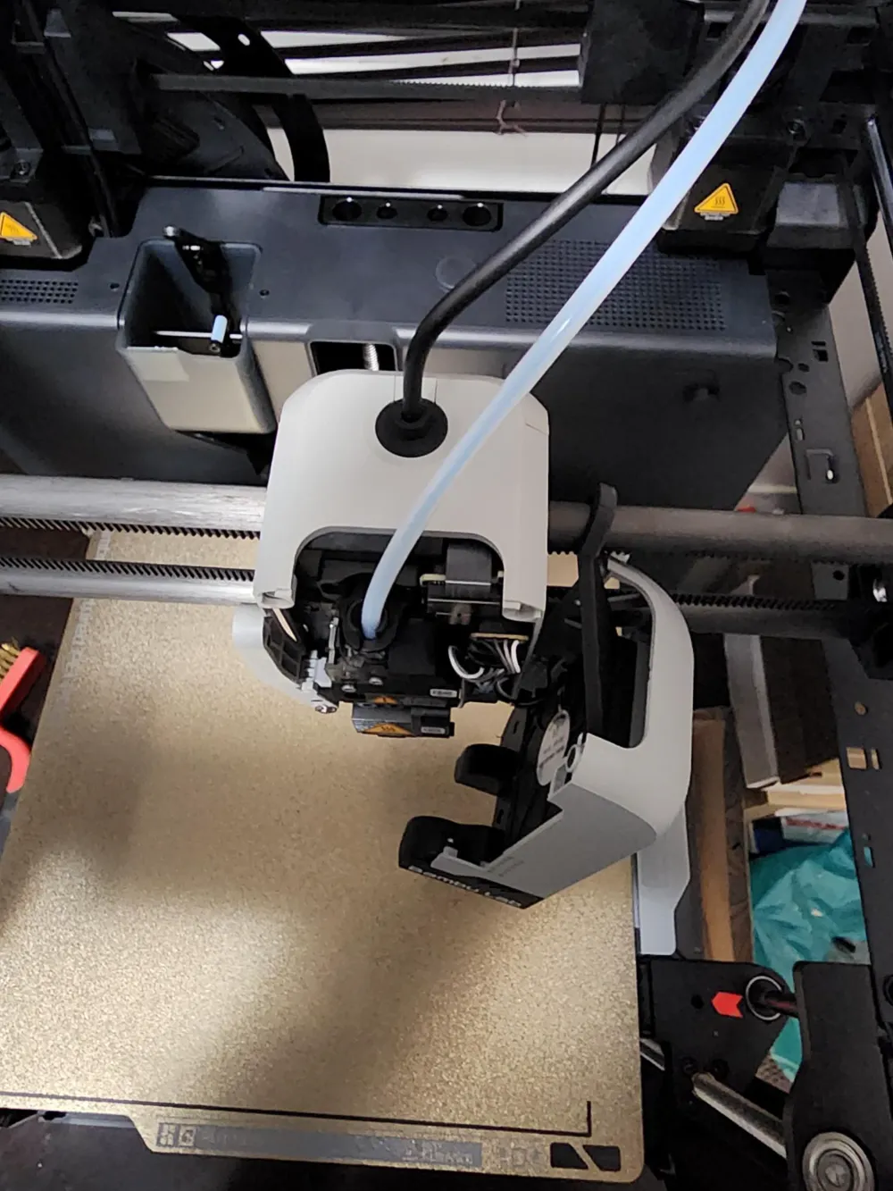 Bambu Lab P1P Permanent Tool Head Cover Hanger by AmaanV - MakerWorld